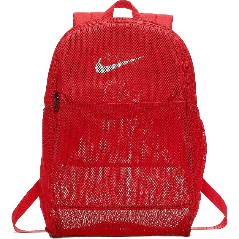 Nike Brasilia Mesh Training Backpack Red / White - Walmart.com