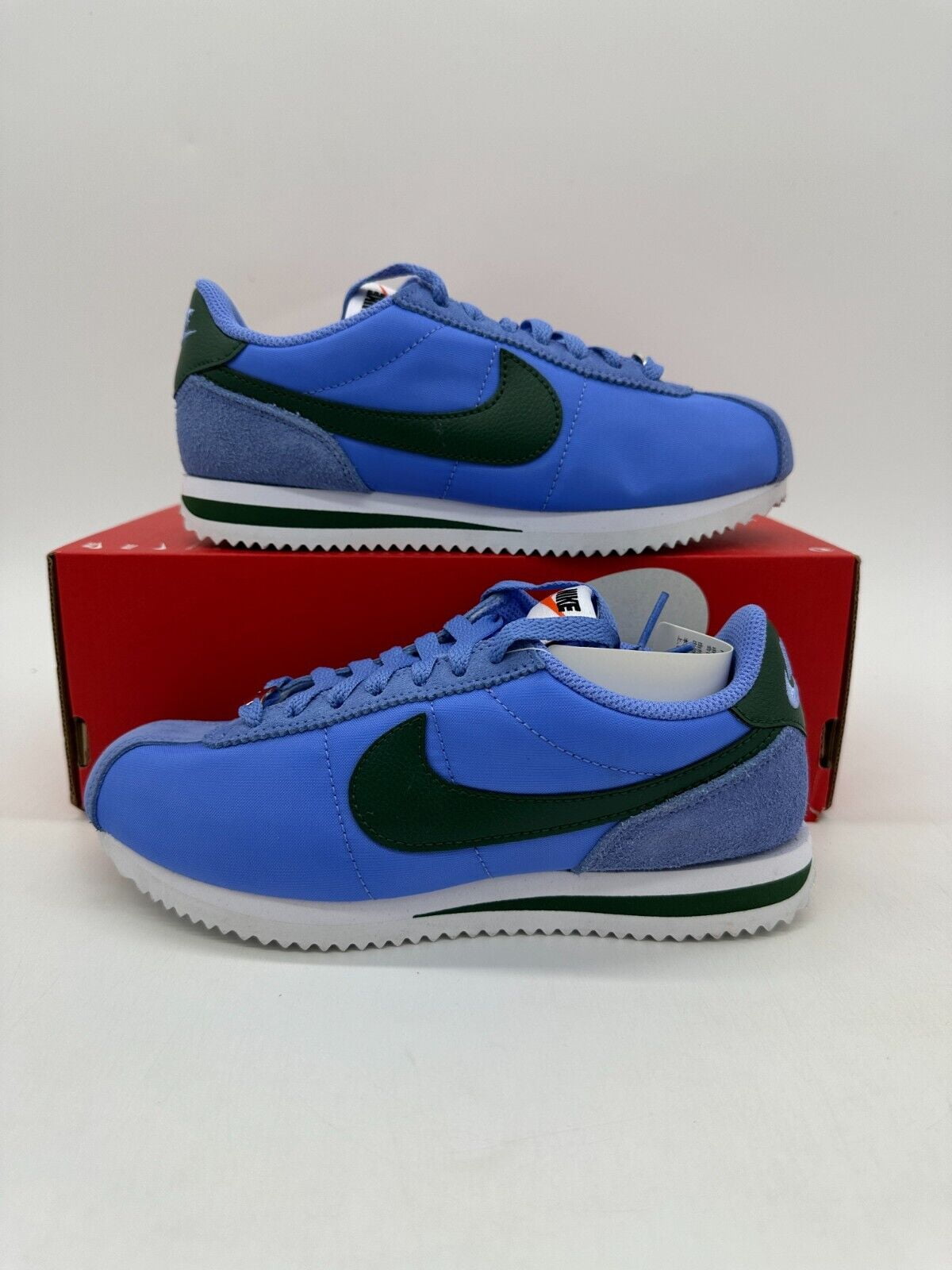 Nike Cortez Women's Size 5.5 Blue Green Running Athletic Shoes DZ2795 ...