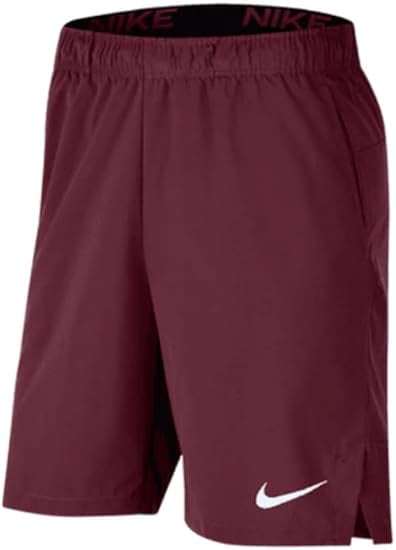 Nike DRI-FIT Flex Woven Short Dark Maroon, Small - Walmart.com