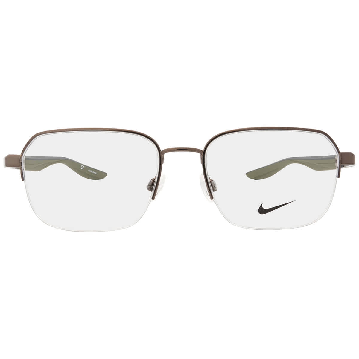 Nike Demo Rectangular Men's Eyeglasses NIKE 8152 050 52 17 - Walmart.com