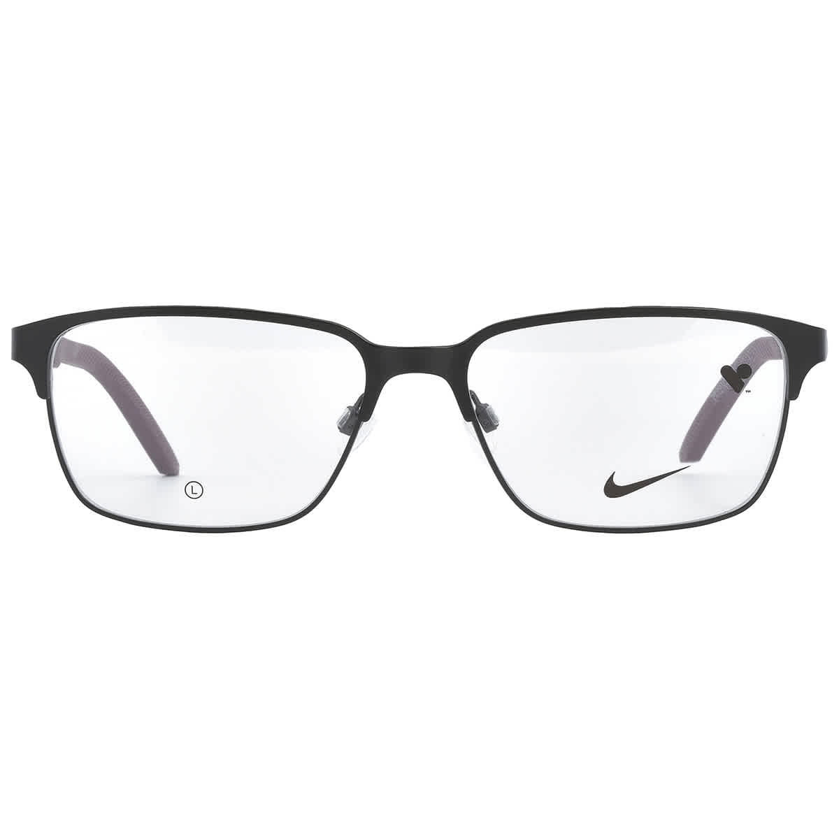 Nike Demo Square Men's Eyeglasses NIKE 8213 002 55 - Walmart.com