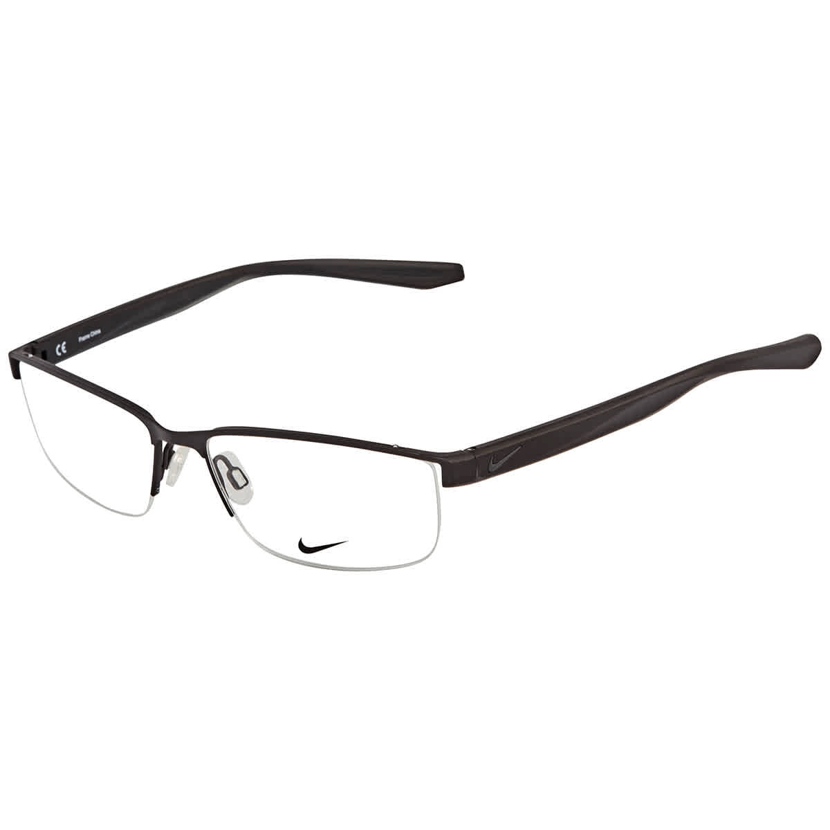 Nike Demo Square Men's Eyeglasses Nike8172 001 56 - Walmart.com