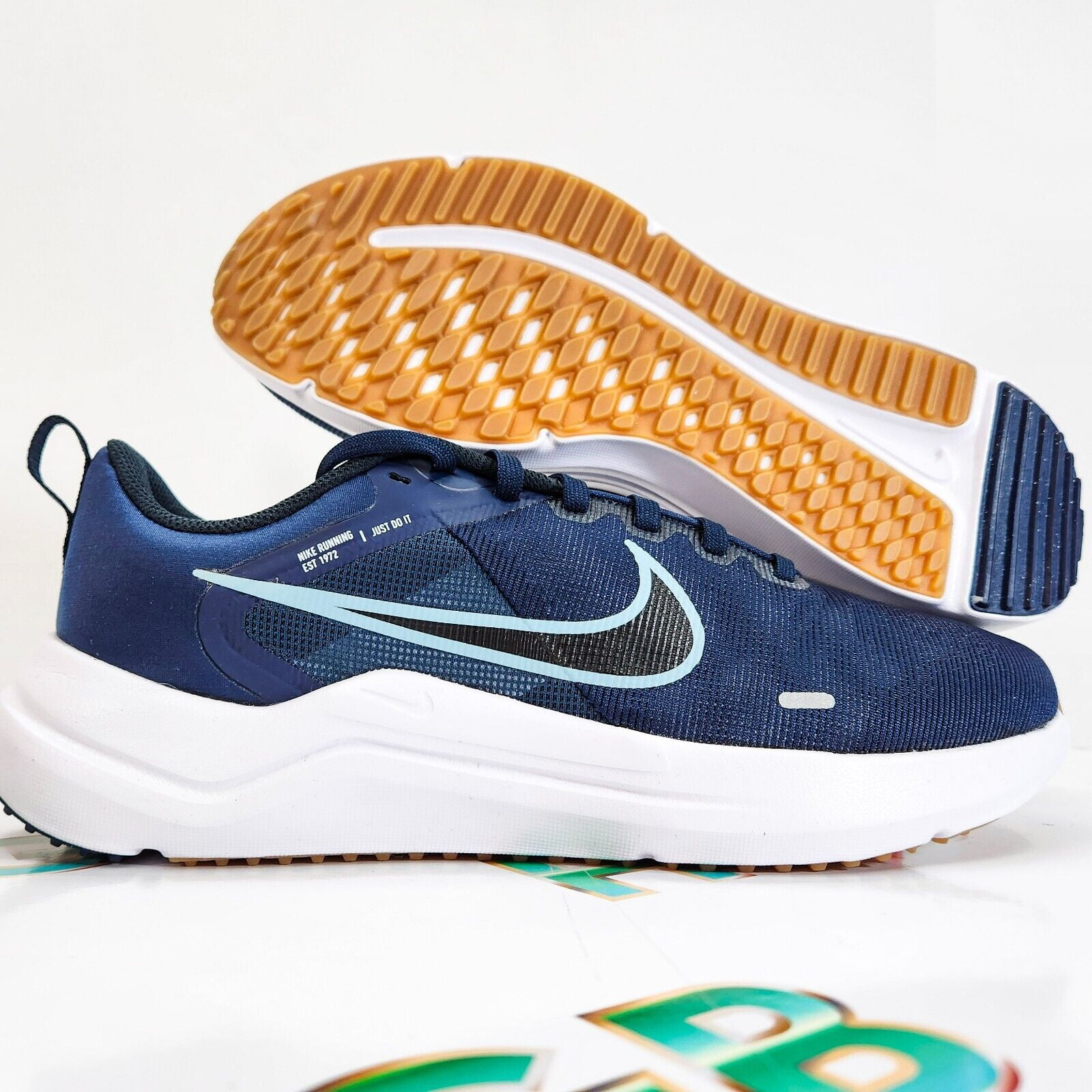 Nike Downshifter 12 Men's Navy DD9293-400 - Walmart.com