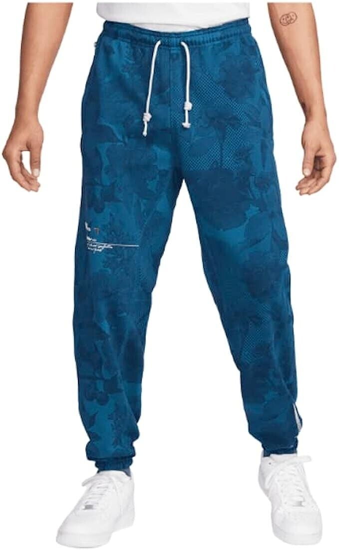 Nike Dri-FIT Standard Issue Brigade Blue Men's Basketball Pants Size S ...