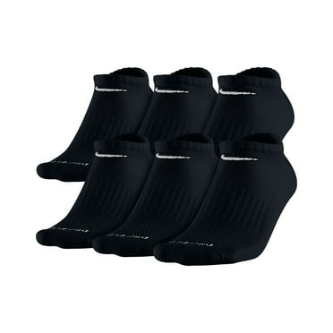 Nike Unisex Dri-Fit Cushioned Crew Training Socks, Large, 6 Pair, White for Women - Walmart.com