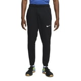 Nike Dri-Fit Fleece Tapered Training Pants Black Mens Small - Walmart.com
