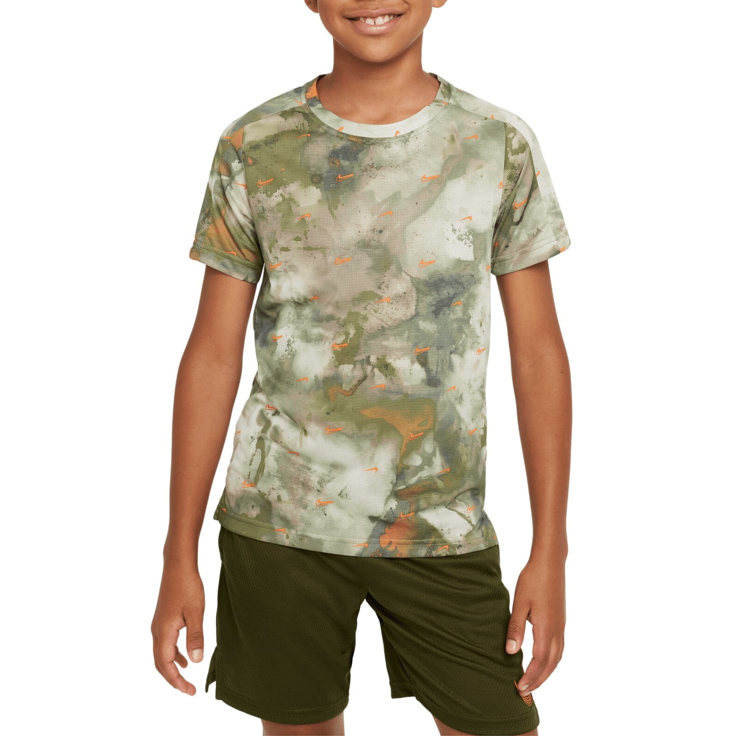 Nike Dri-fit Performance Top Col Aop (All Over Printed) Mens Style ...