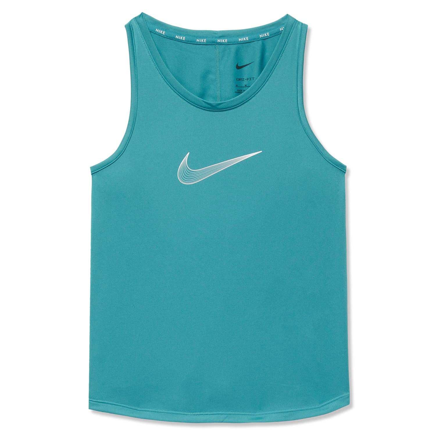 Nike DriFit One Tank Top (Little Kids/FBig Kids) (Girls, Mineral Teal ...