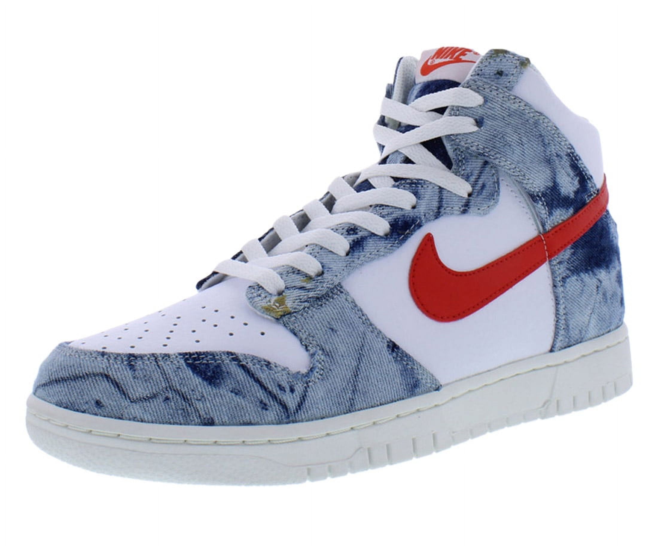 Nike Dunk High Womens Shoes Size 6, Color: Multi-Colored/Hanabero Red ...