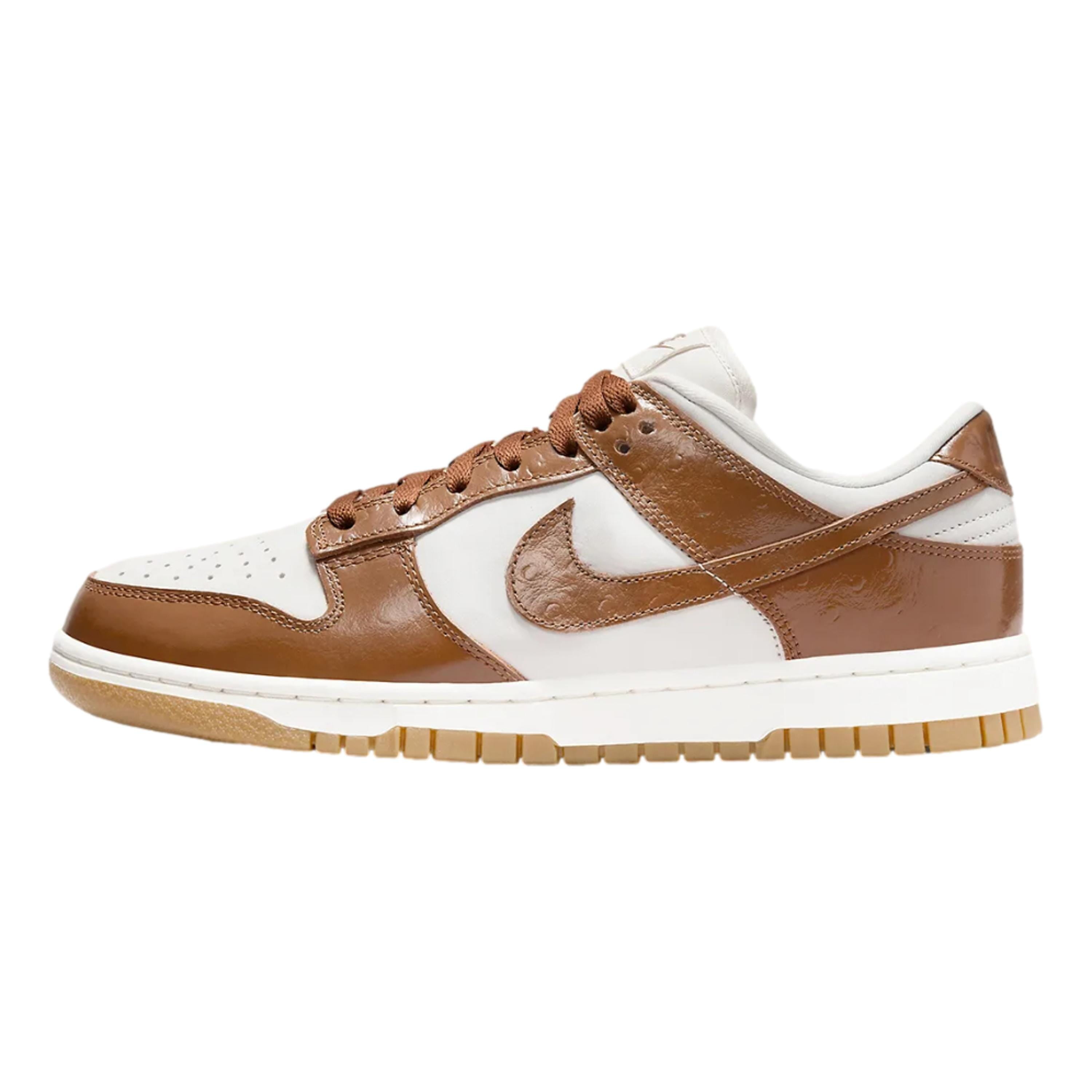 Nike Dunk Low FJ2260-001 Sneakers Women's Ale Brown White Leather Low ...