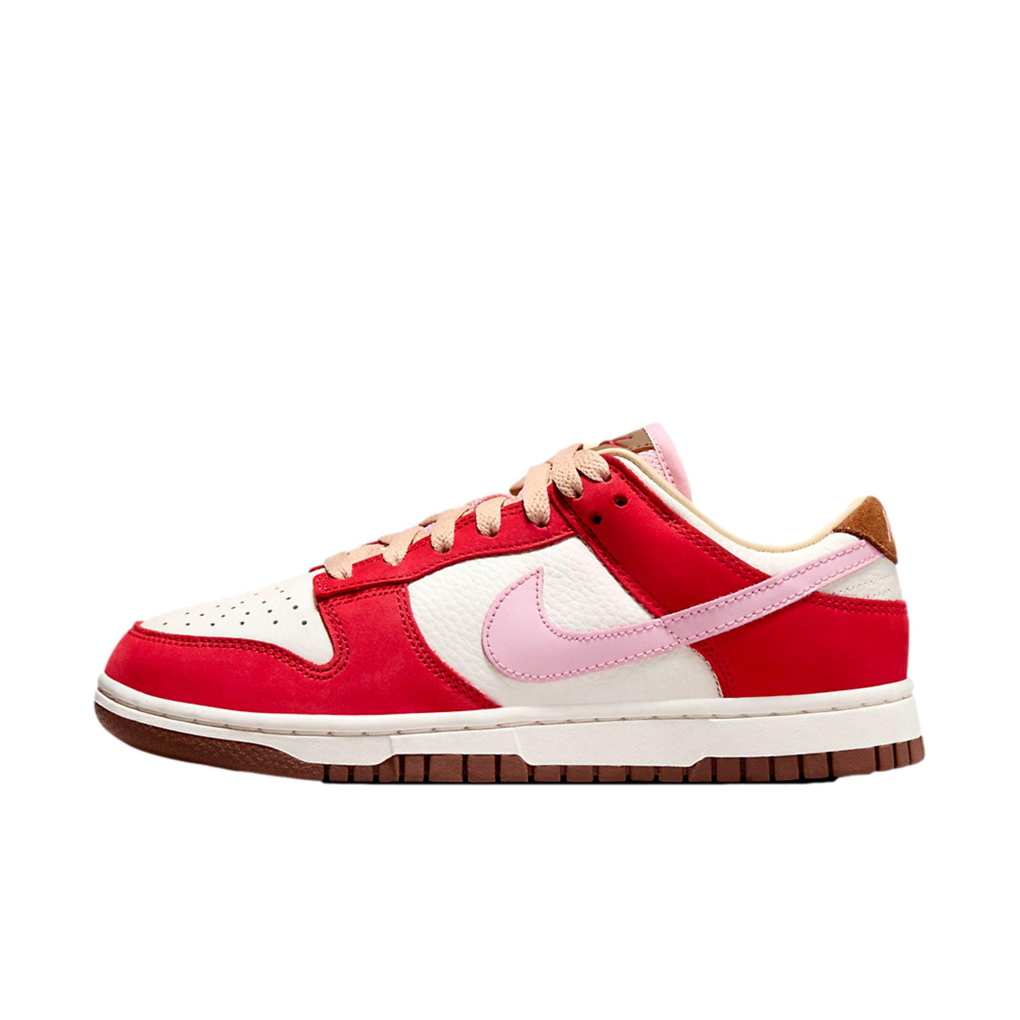 Women's Nike Dunk Low PRM Sports Red/Sheen-Sail (FB7910 600) - 11 ...