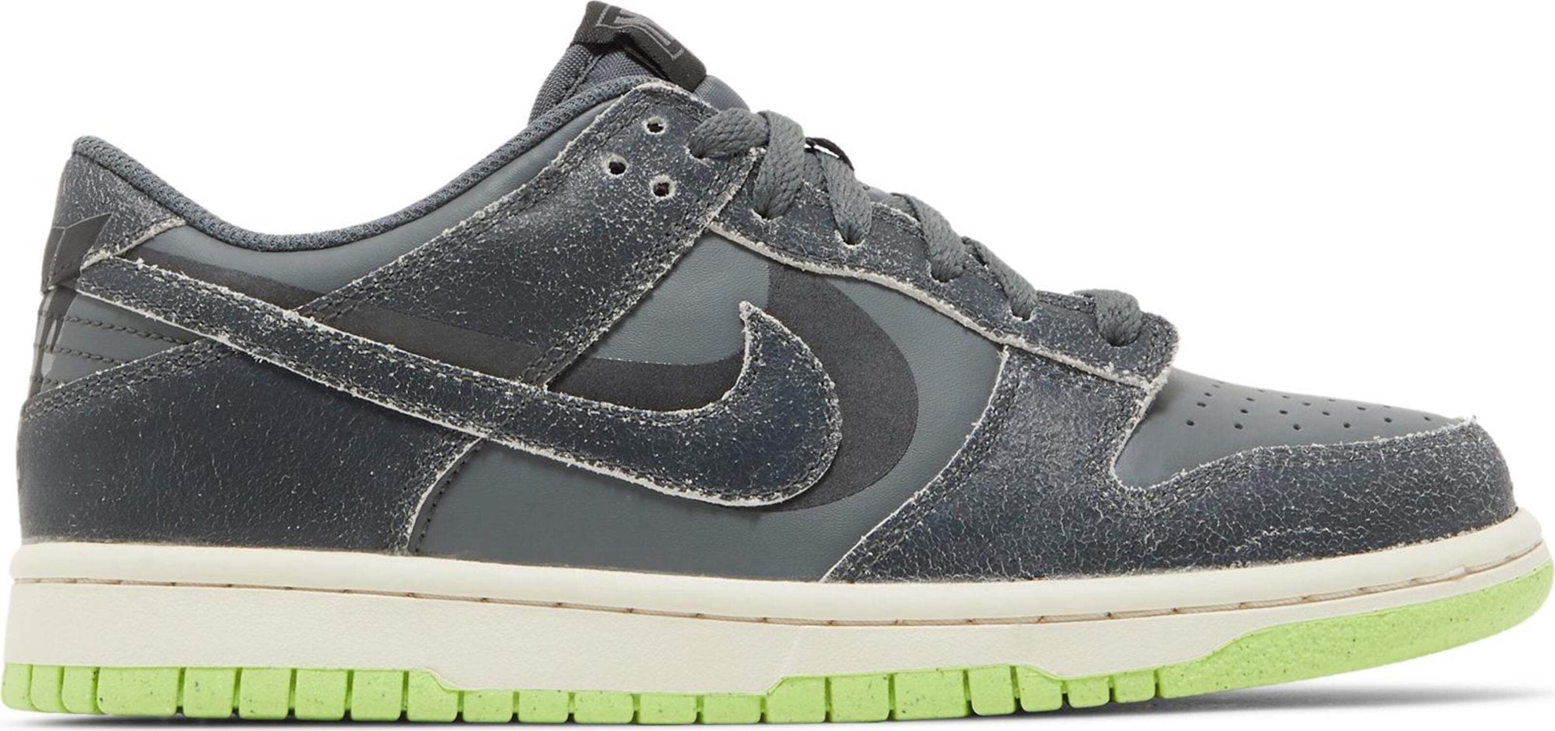Nike Dunk Low Se GS Boys Shoes Size 4.5, Color: Iron Grey/Phantom/Ghost ...
