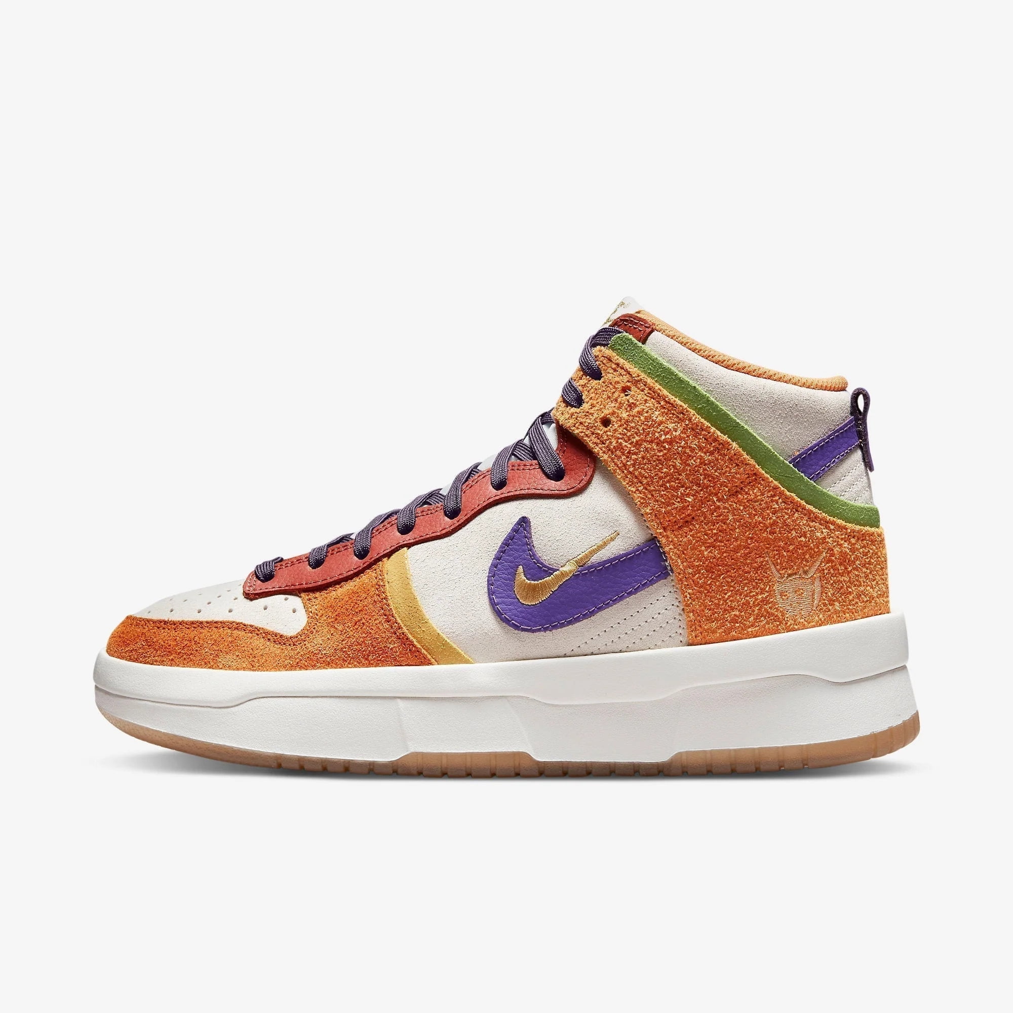 Nike Dunk Women's High Up 'Setsubun' Orange/Purple/Red/White Low ...