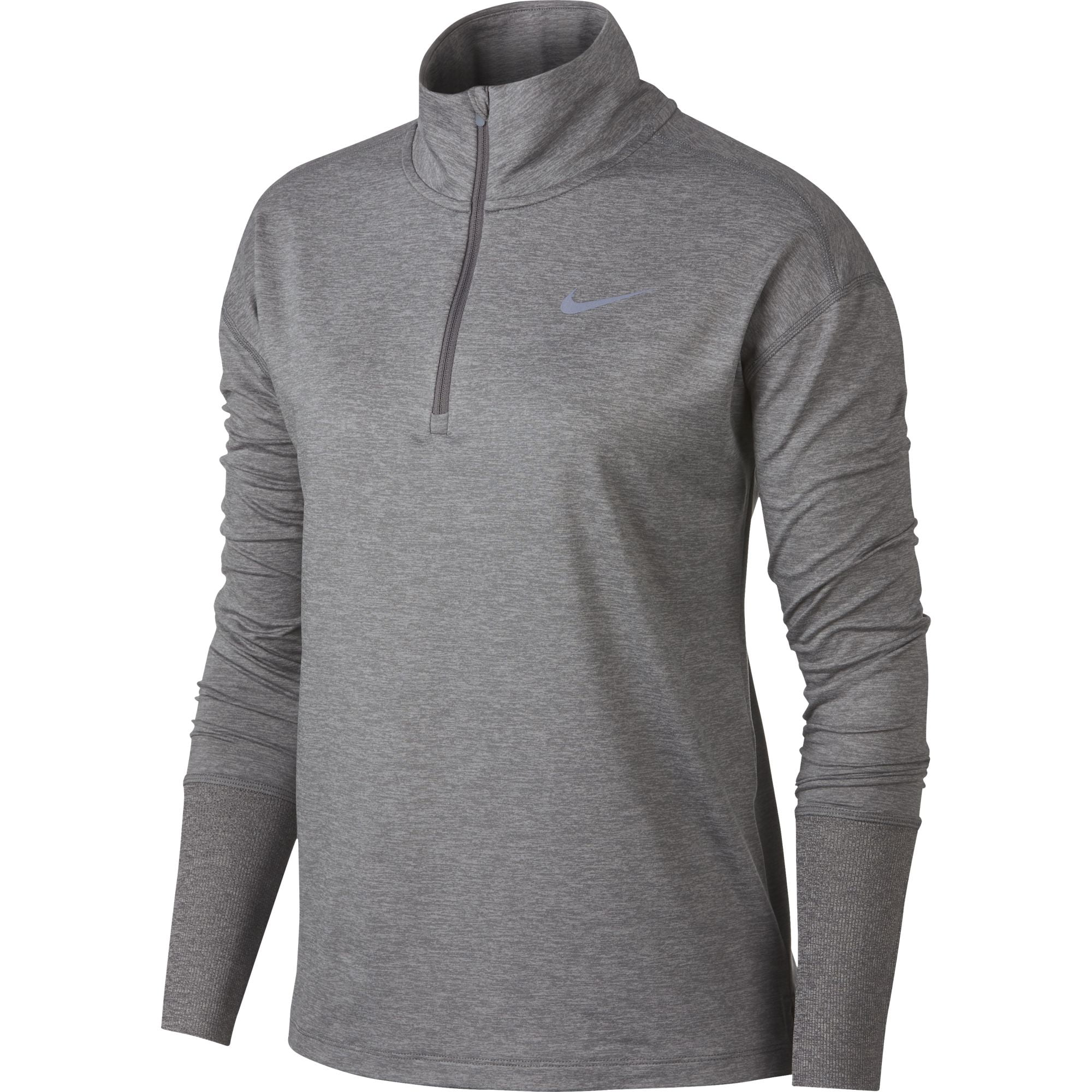 Nike Dri-Fit Element Half-Zip Long Sleeve Running Top - Walmart.com