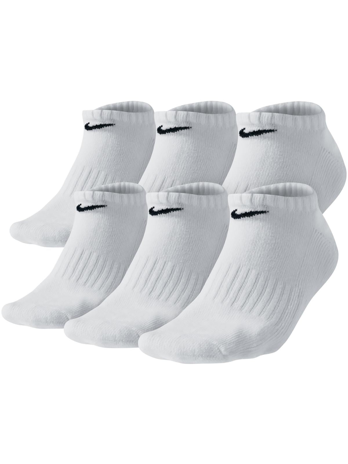 Nike Everyday Performance - Men's Low Cut 6 Pack Athletic Socks, 97% ...