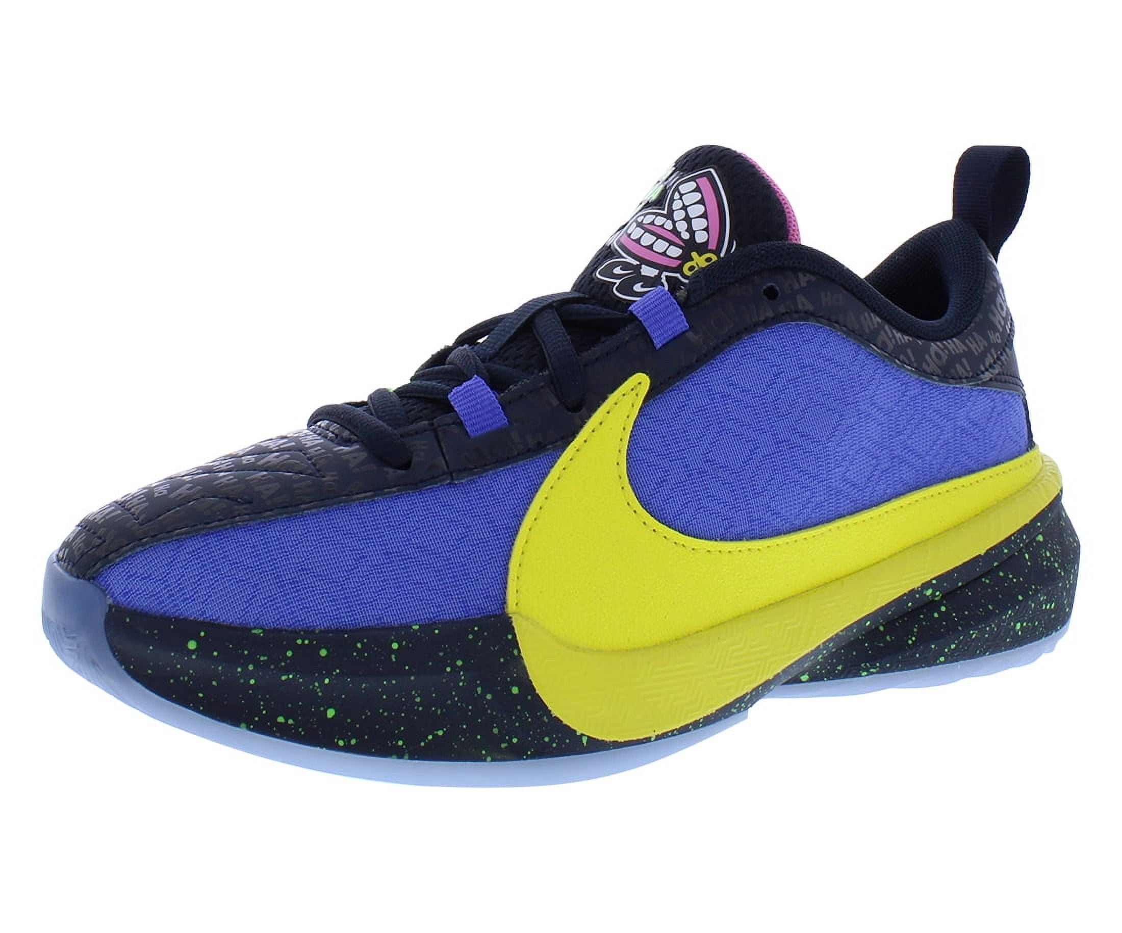 Nike Freak 5 Se Gs Boys Shoes Size 6.5, Color: Blue/Yellow - Walmart ...