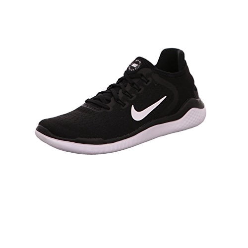 Nike Free RN 2018 942836-001 Men's Black & White Athletic Running Shoes ...