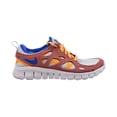 Nike Free Run 2 Kids Sneakers, Brown & Blue & Orange & Gray - Walmart.com