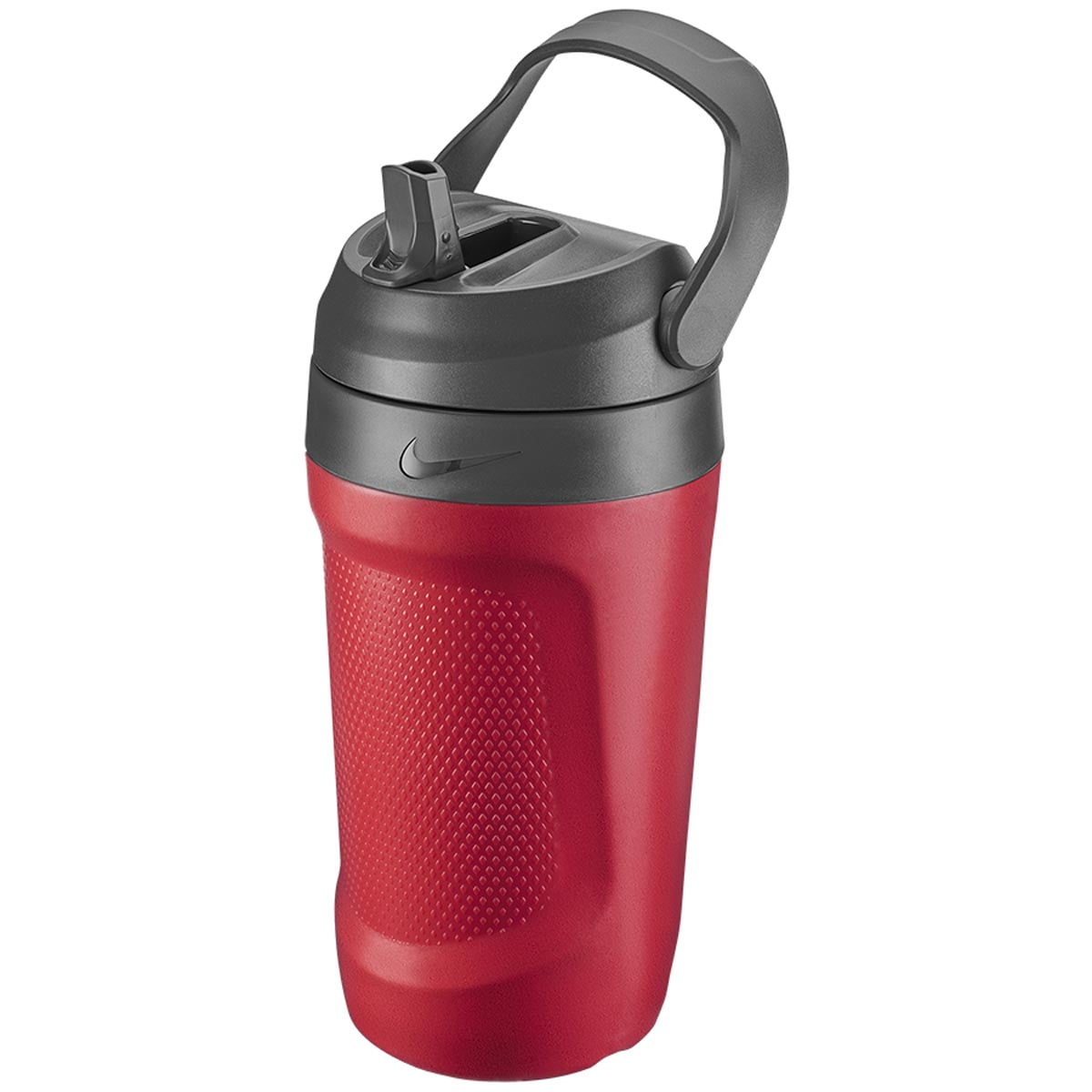 Nike Fuel 64 oz Red Water Bottle with Dishwasher Safe Lid & One-Handed ...