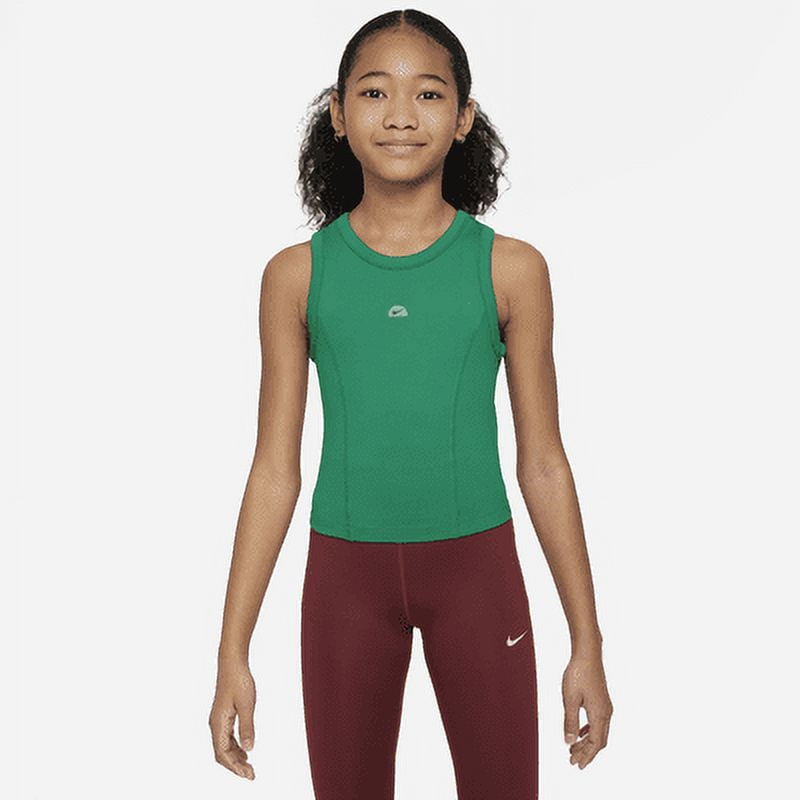 Nike Girls' Dri-FIT Tank Color: Malachite Size: S - Walmart.com