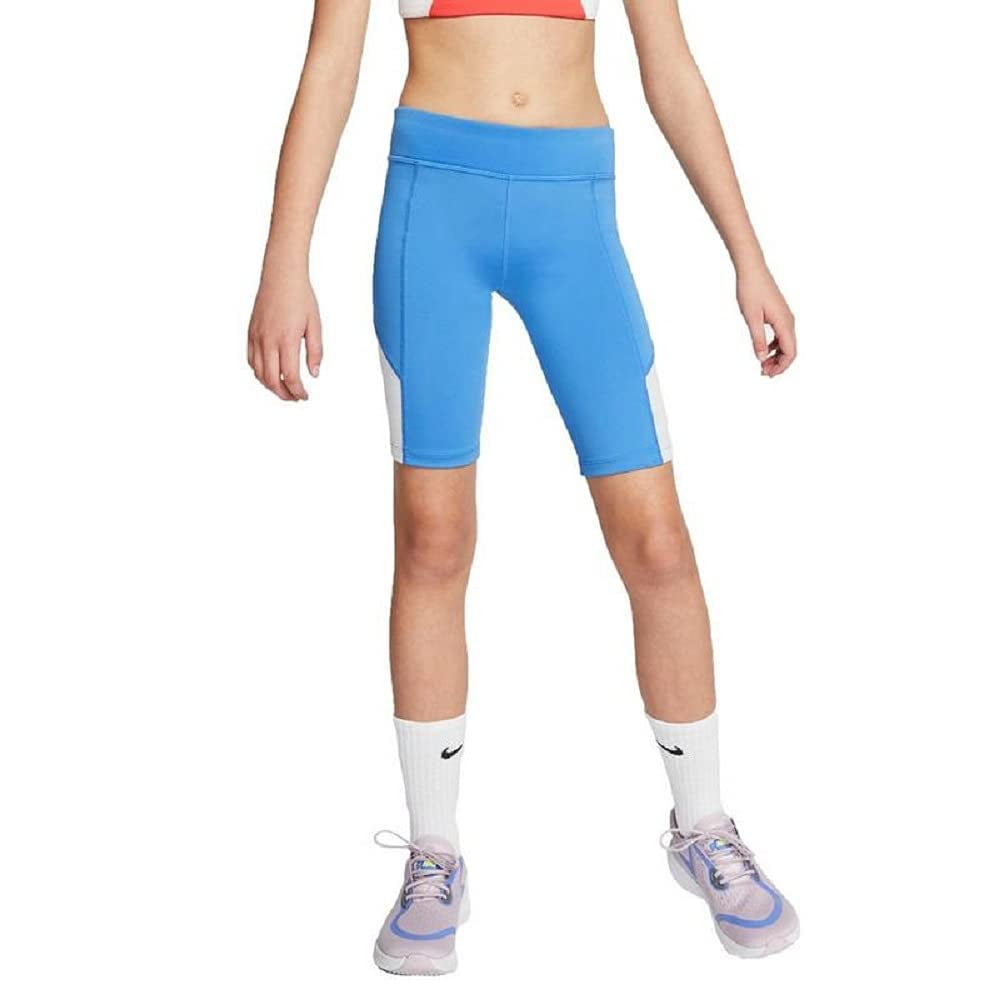 Nike Girls' Trophy Bike Shorts Blue Large CJ7562-402 - Walmart.com