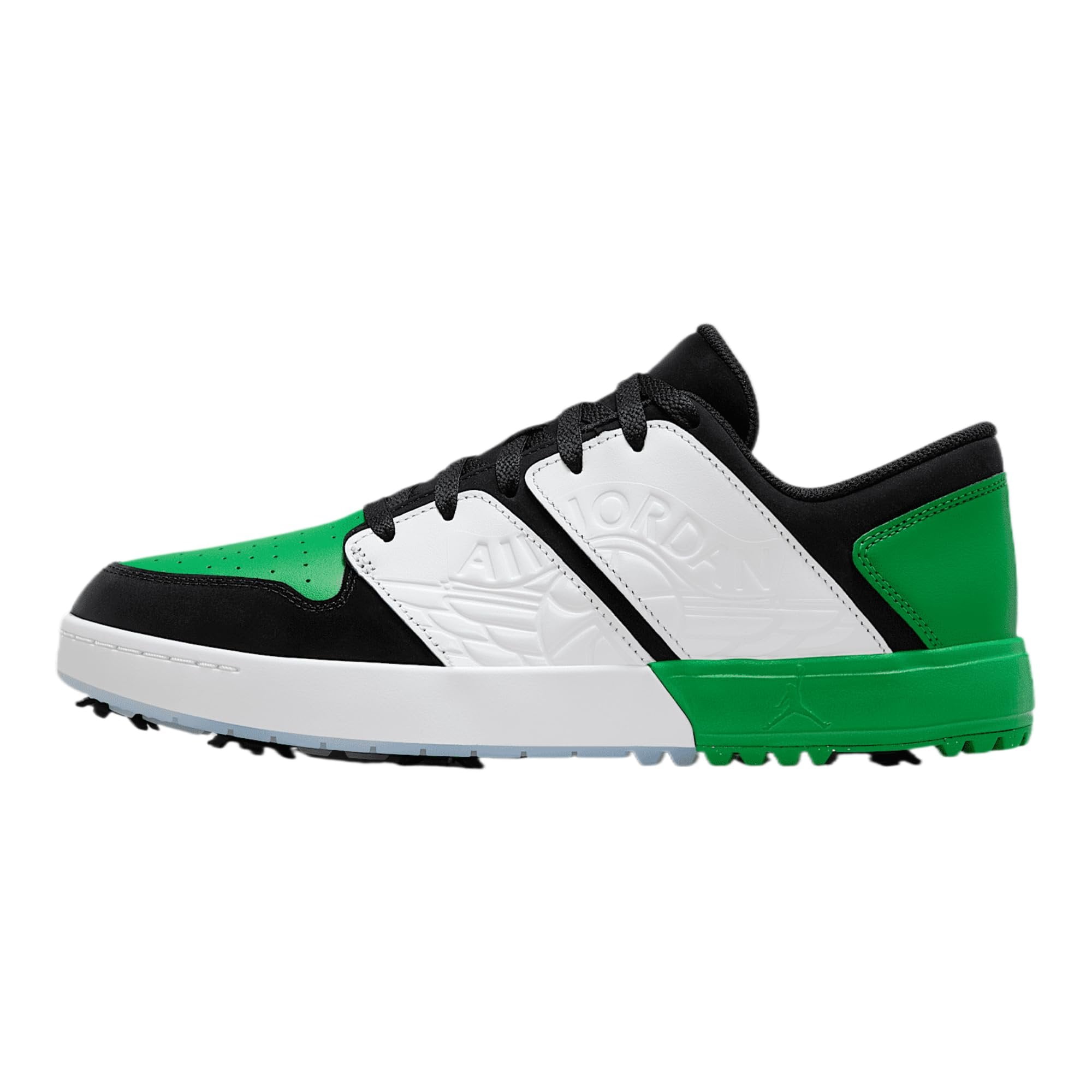 Nike Golf Air Jordan NU Retro 1 G Shoes - Black/Lucky Green/White 002 ...