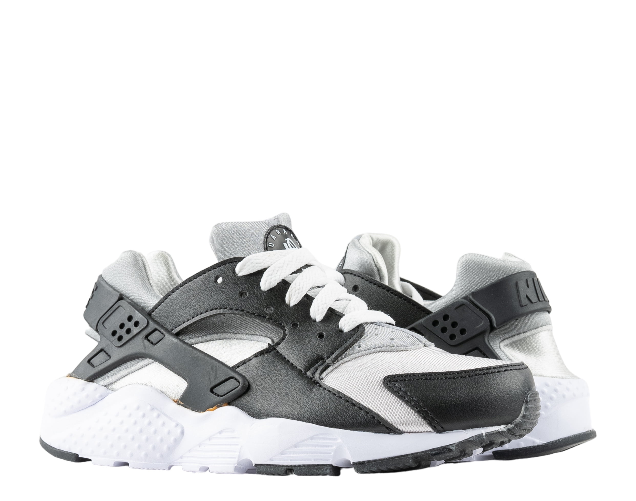 Nike Huarache Run (GS) Big Kids Running ShoesBlack/White/Neutral Grey5 ...