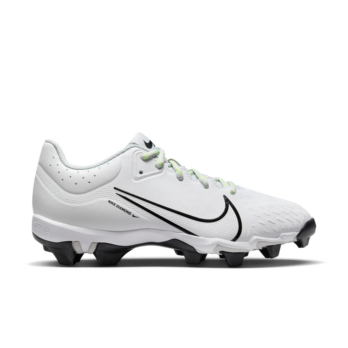 Nike Hyperdiamond 4 Keystone Molded Softball Cleats SZ 9 White | Black ...