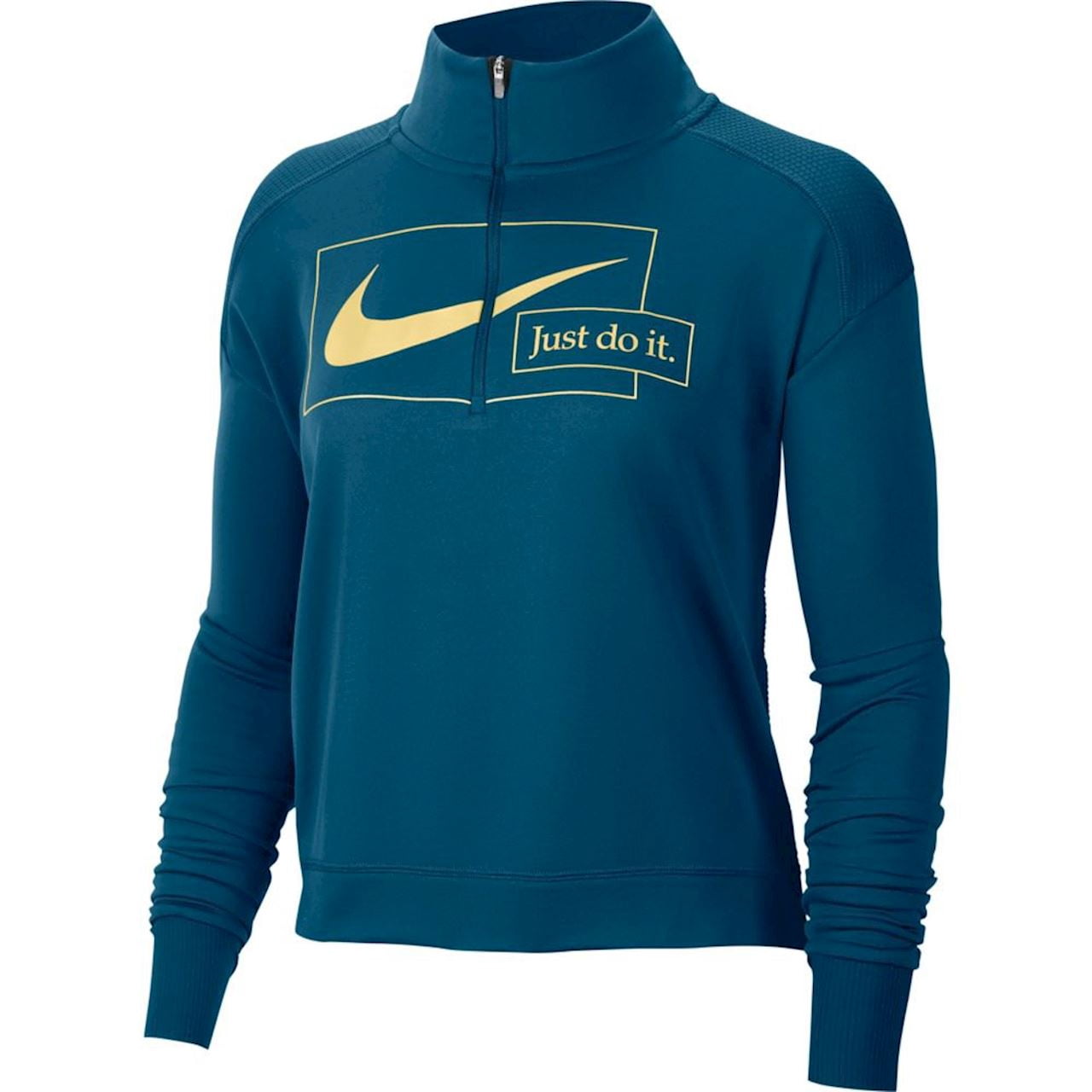 Nike Icon Clash Midlayer Insulated Half Zip Running Top Womens Style ...