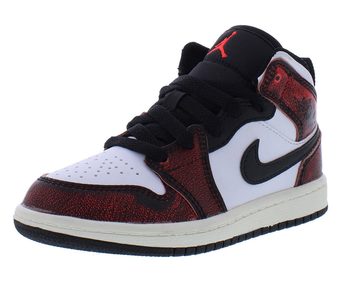 Nike Jordan 1 Mid SE PS Girls Shoes Size 11, Color: White Nike Jordan 1 Mid SE PS Girls Shoes Size 11, Color: White