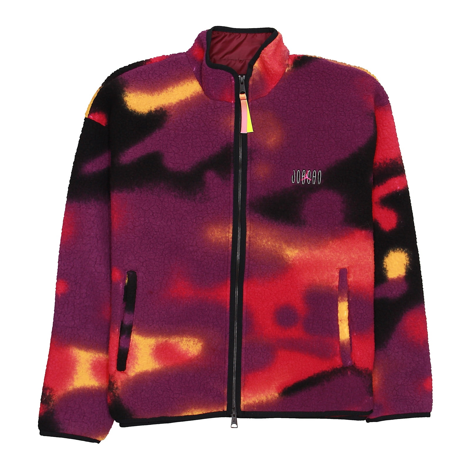 Nike Jordan Flight MVP Mens Allover Print High-Pile Fleece Jacket ...