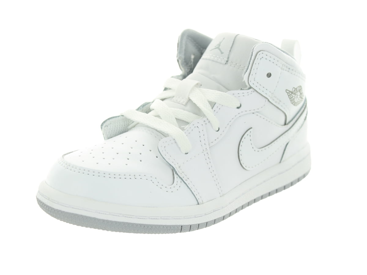Nike Jordan Toddlers Jordan 1 Mid Bt Basketball Shoe - Walmart.com