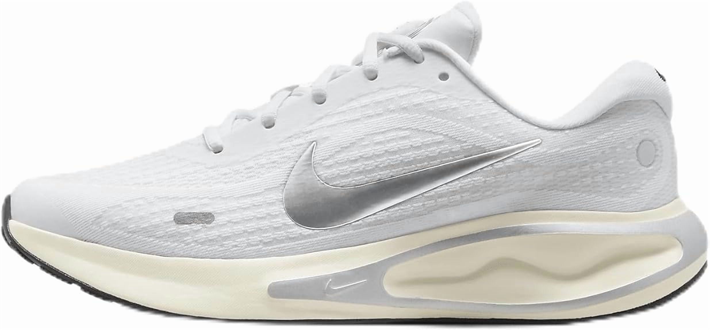 Nike Journey Run Women's Road Running Shoes (FJ7765-104, White/Platinum ...