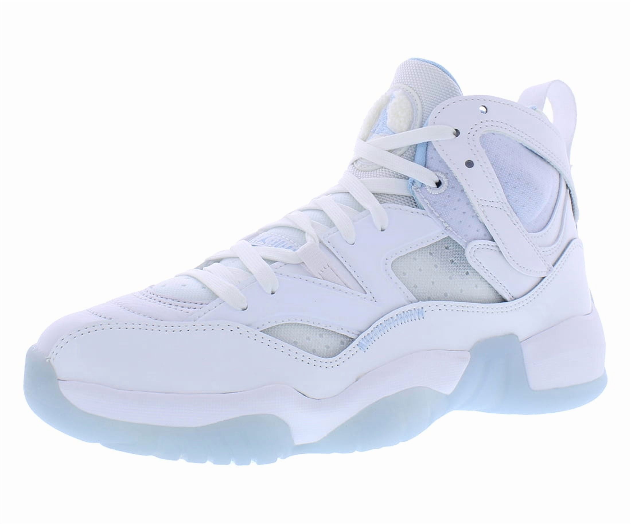 Nike Jumpman Two Trey Womens Shoes Size 5, Color: White/Ice Blue ...