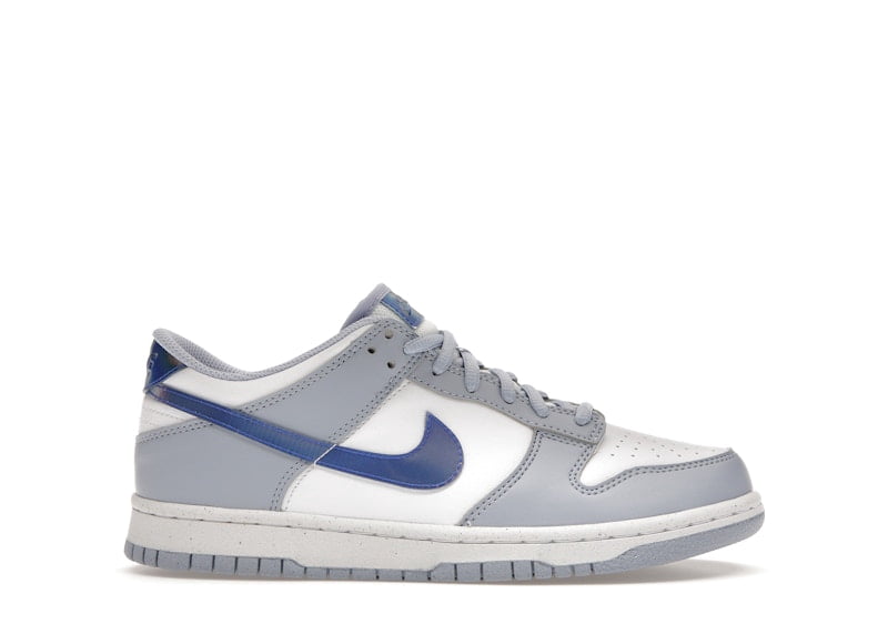 Nike Kid's Dunk Low Next Nature Blue Whisper Iridescent, from StockX ...