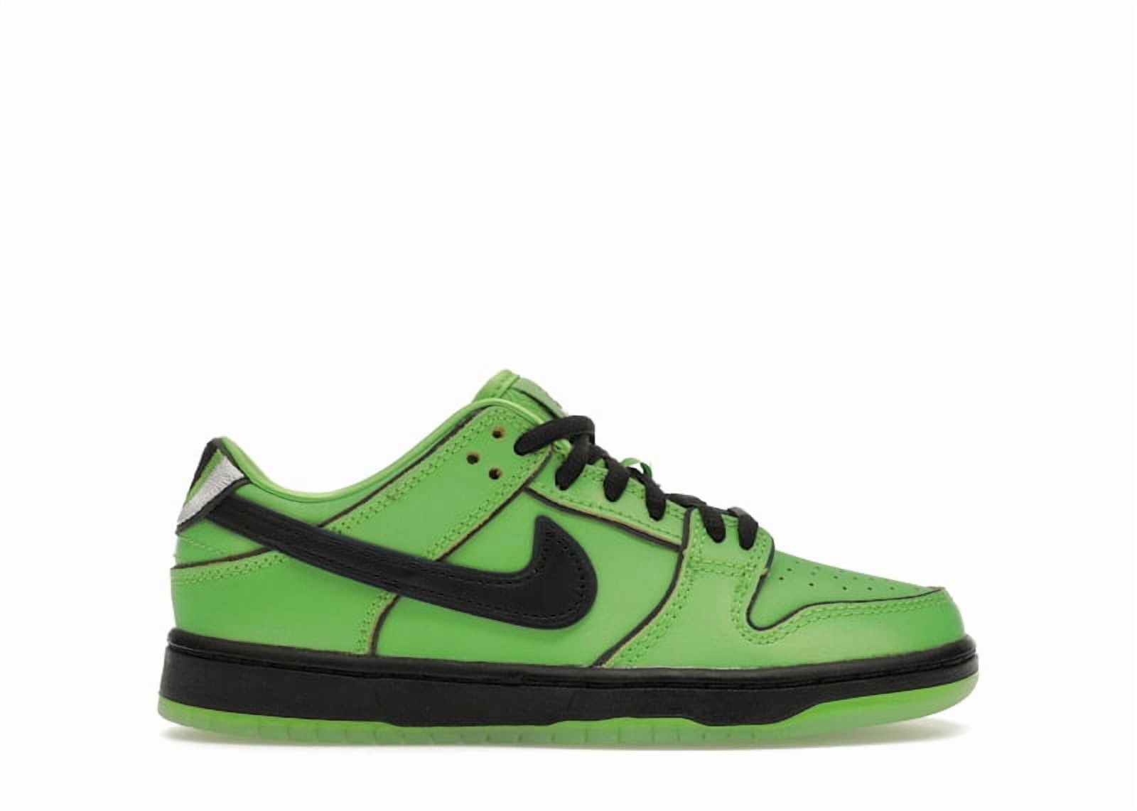 Nike Kid's SB Dunk Low The Powerpuff Girls Buttercup Skateboarding ...