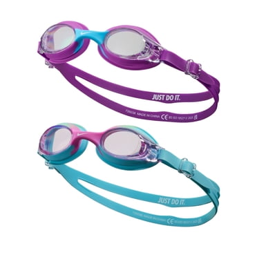 Nike Hydroblast UV-Blocking Swim Goggles Active NESSC169-007 - Walmart.com