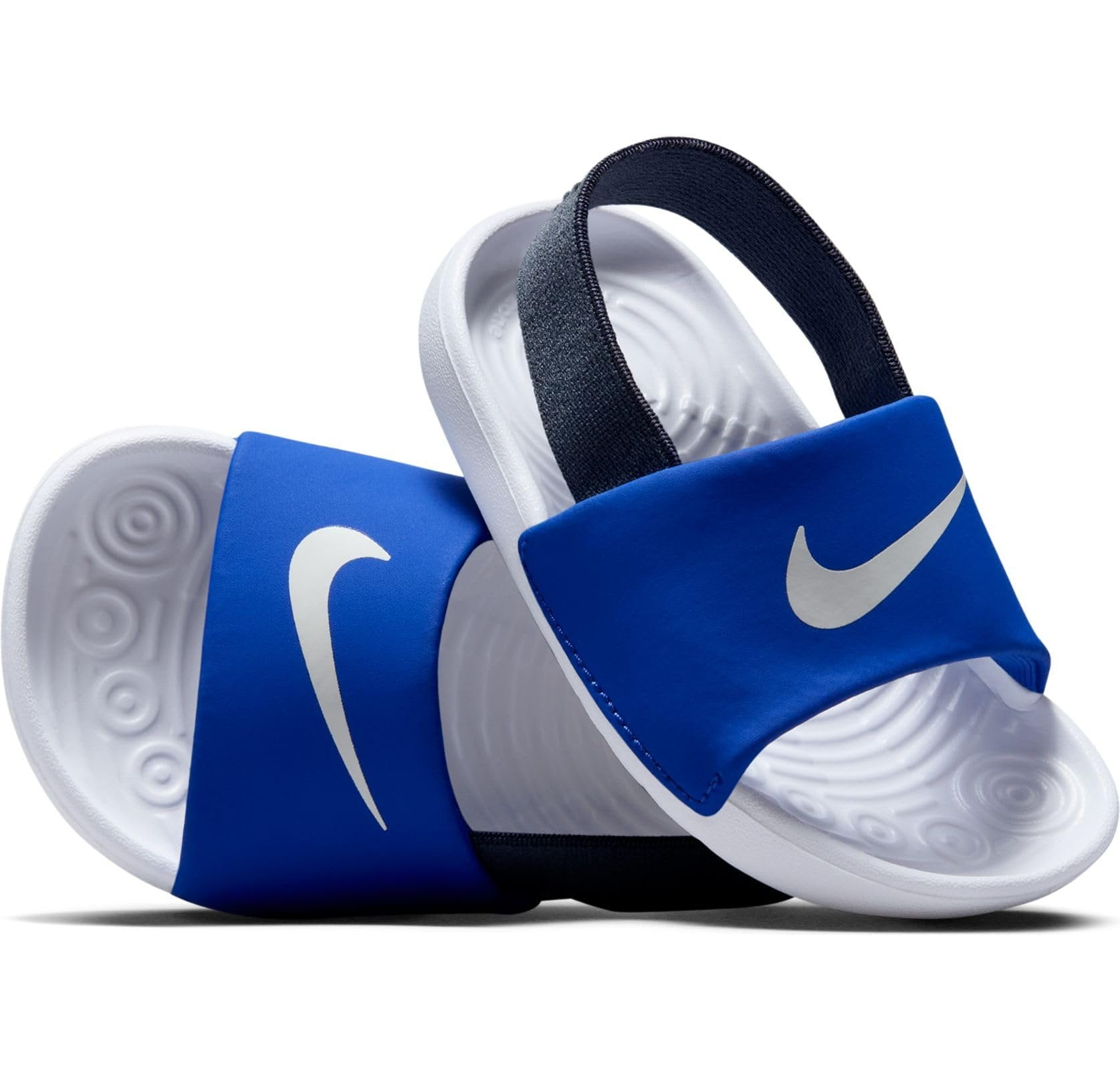 Nike Kids Kawa Slides Sport Sandal, Game Royal/White-Thunder Blue-White ...