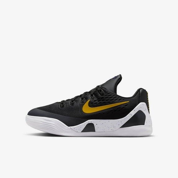 Nike Kobe 9 Elite Low EM Protro TB 'Black / University Gold' (2025) (GS ...