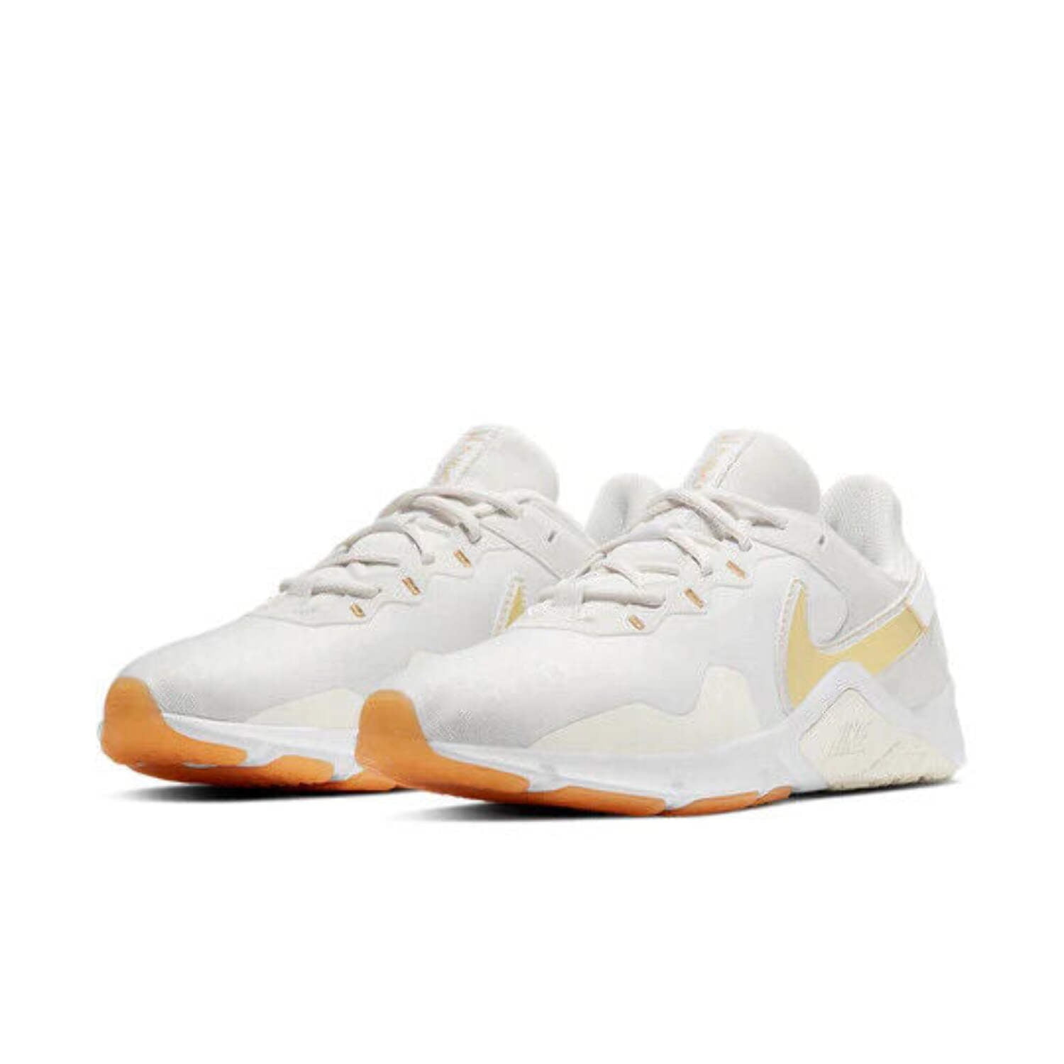Nike Legend Essential 2 CQ9545-010 Women's White Gold Training Shoes ...