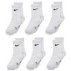 Nike Everyday Plus Dri-Fit Cotton Cushioned Crew Socks, 6 Pair Pack, Medium (SX6897-922 ...