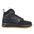 Nike Lunar Force 1 DuckBoot Men's Black/Metallic Silver/Anthracite ...