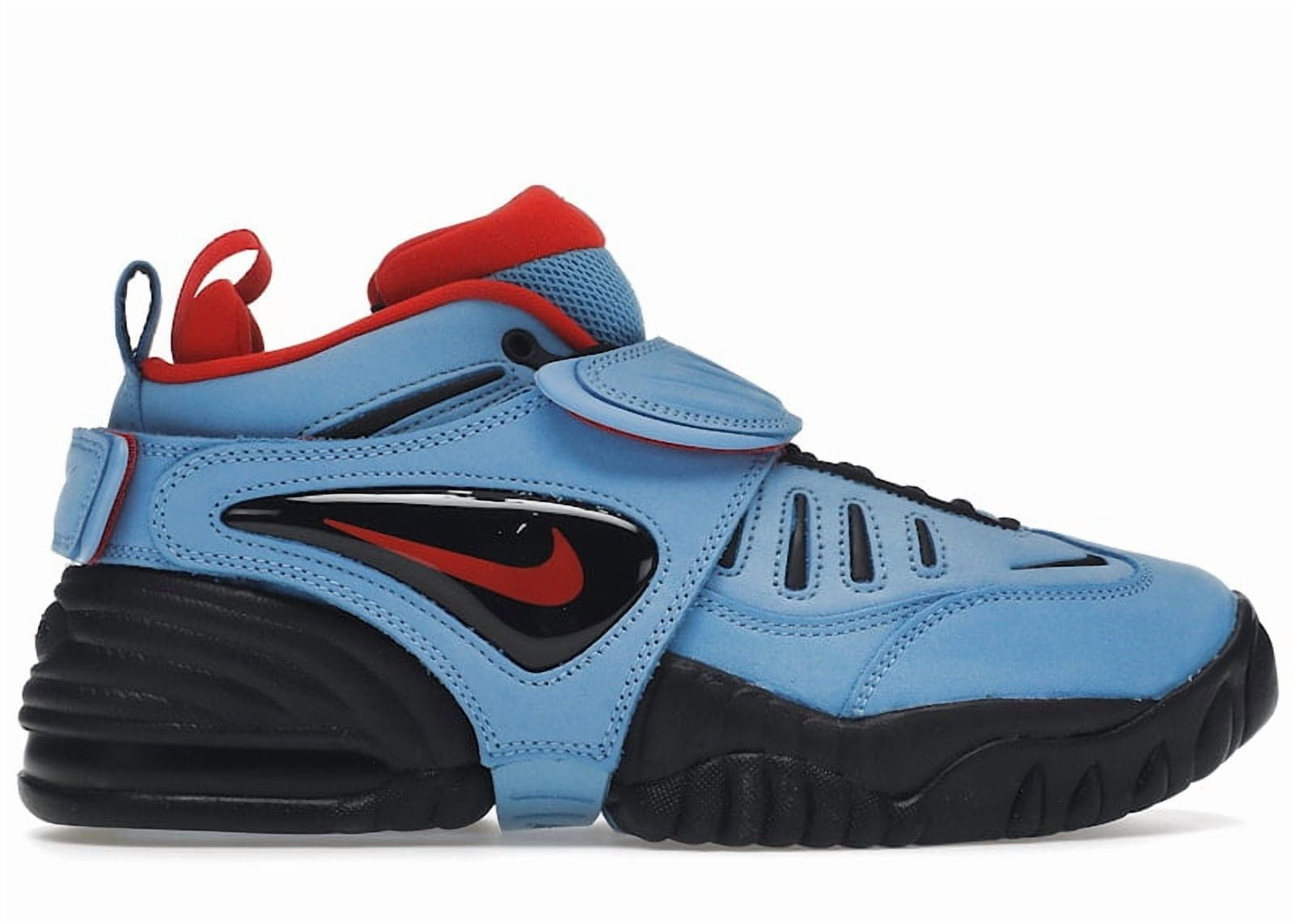 Nike Men's Air Adjust Force AMBUSH University Blue Habanero Red Shoes ...