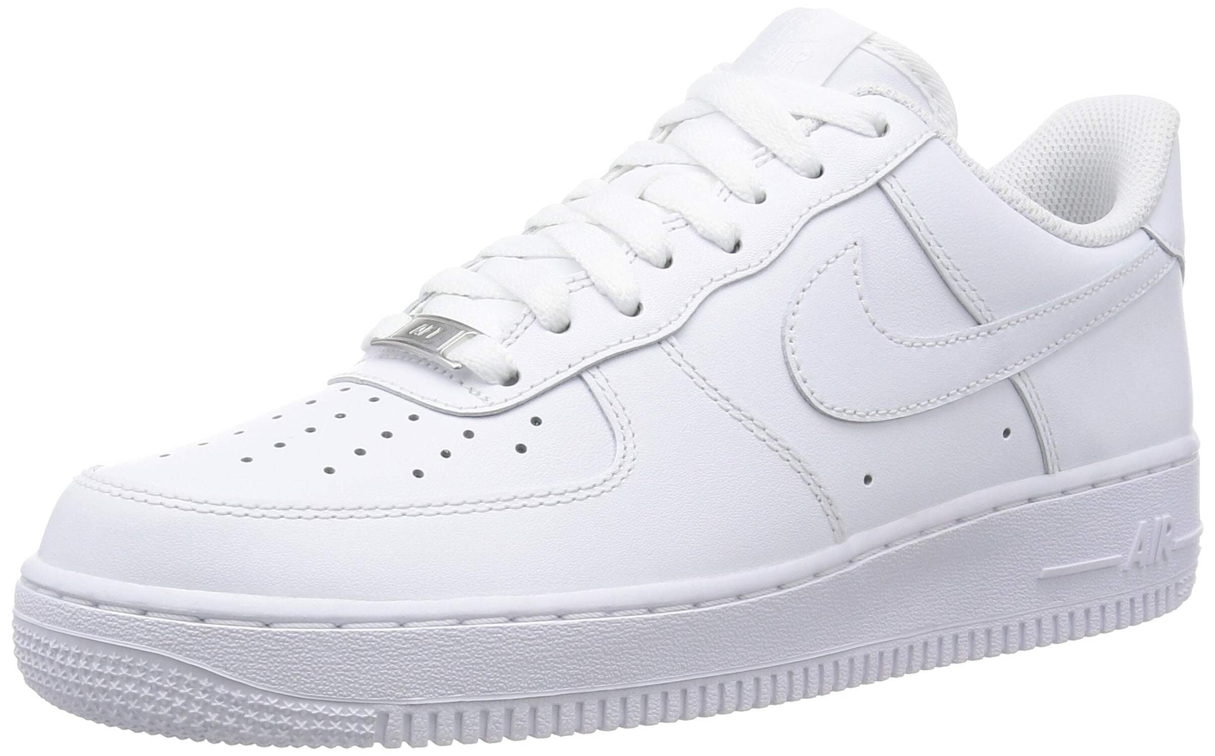 Nike Men's Air Force 1 '07 Shoes, AF1 White, 10 - Walmart.com