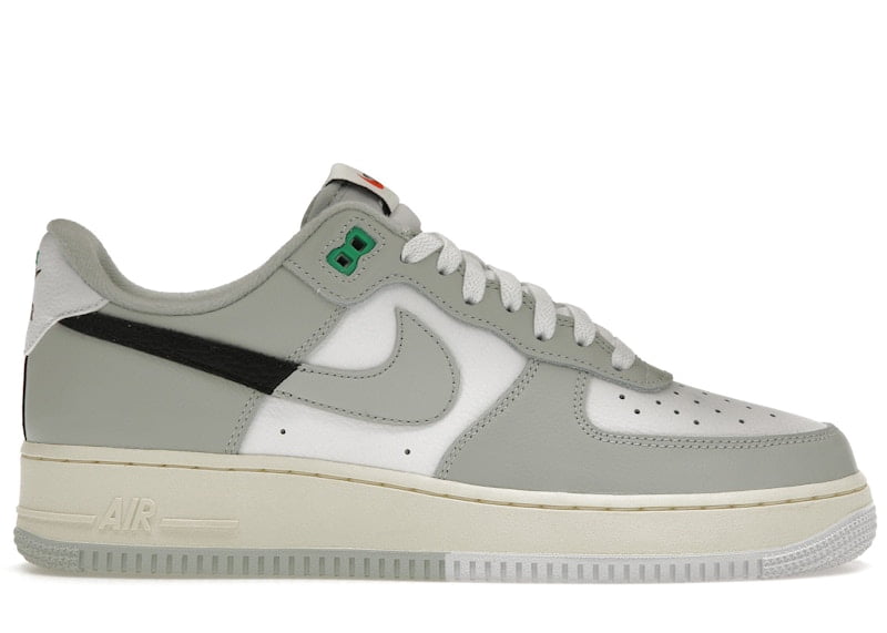 Nike Men's Air Force 1 Low '07 LV8 Split Light Silver Shoes, from ...