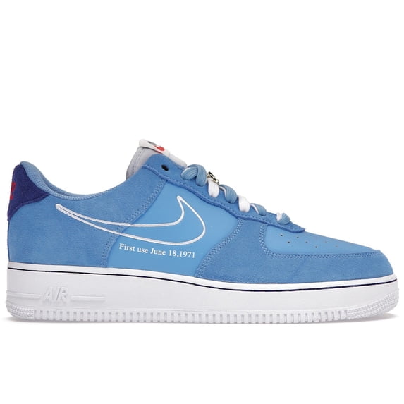Nike Men's Air Force 1 Low First Use University Blue Shoes, from StockX ...