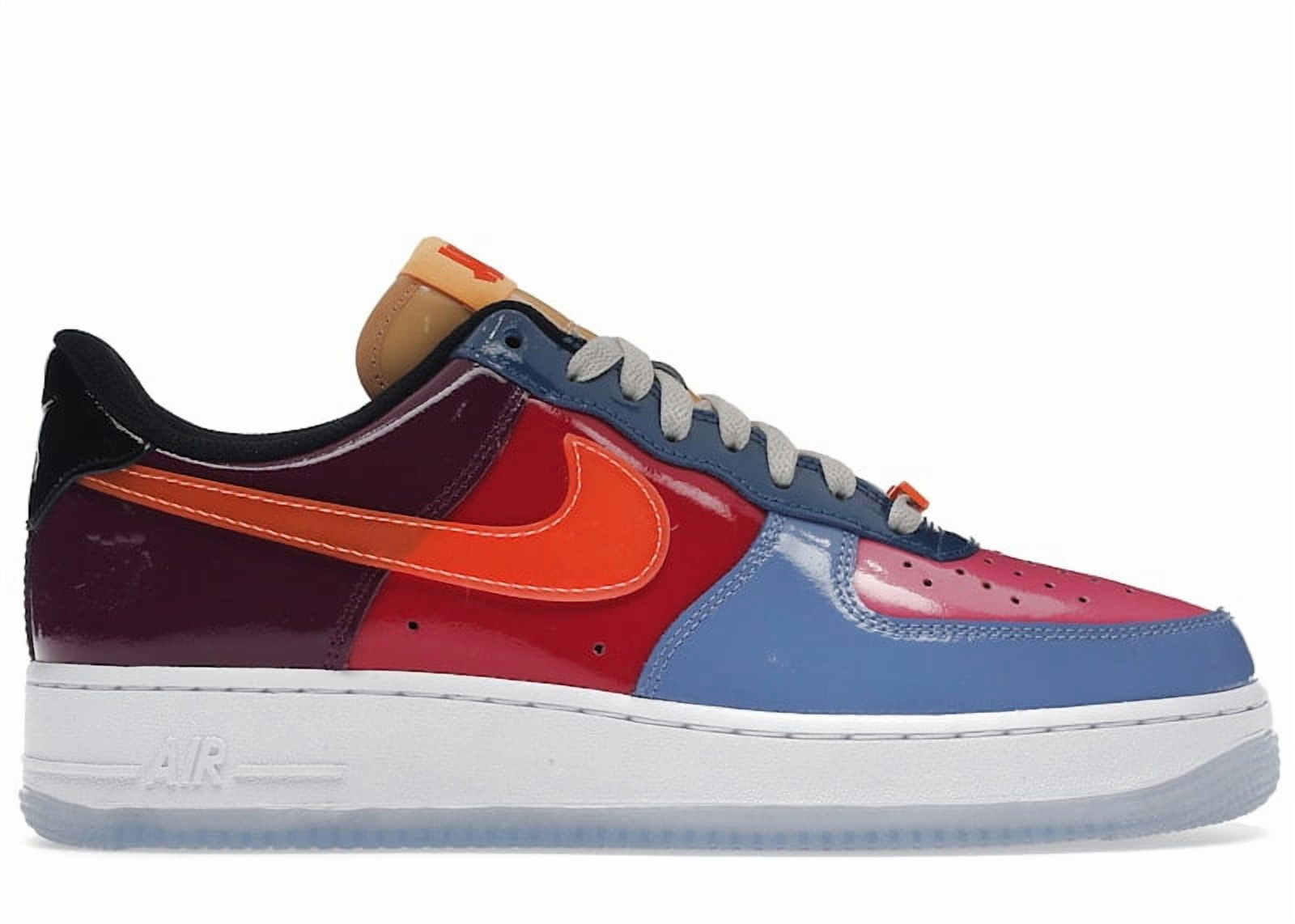 Nike Men's Air Force 1 Low SP Undefeated Multi-Patent Total Orange ...