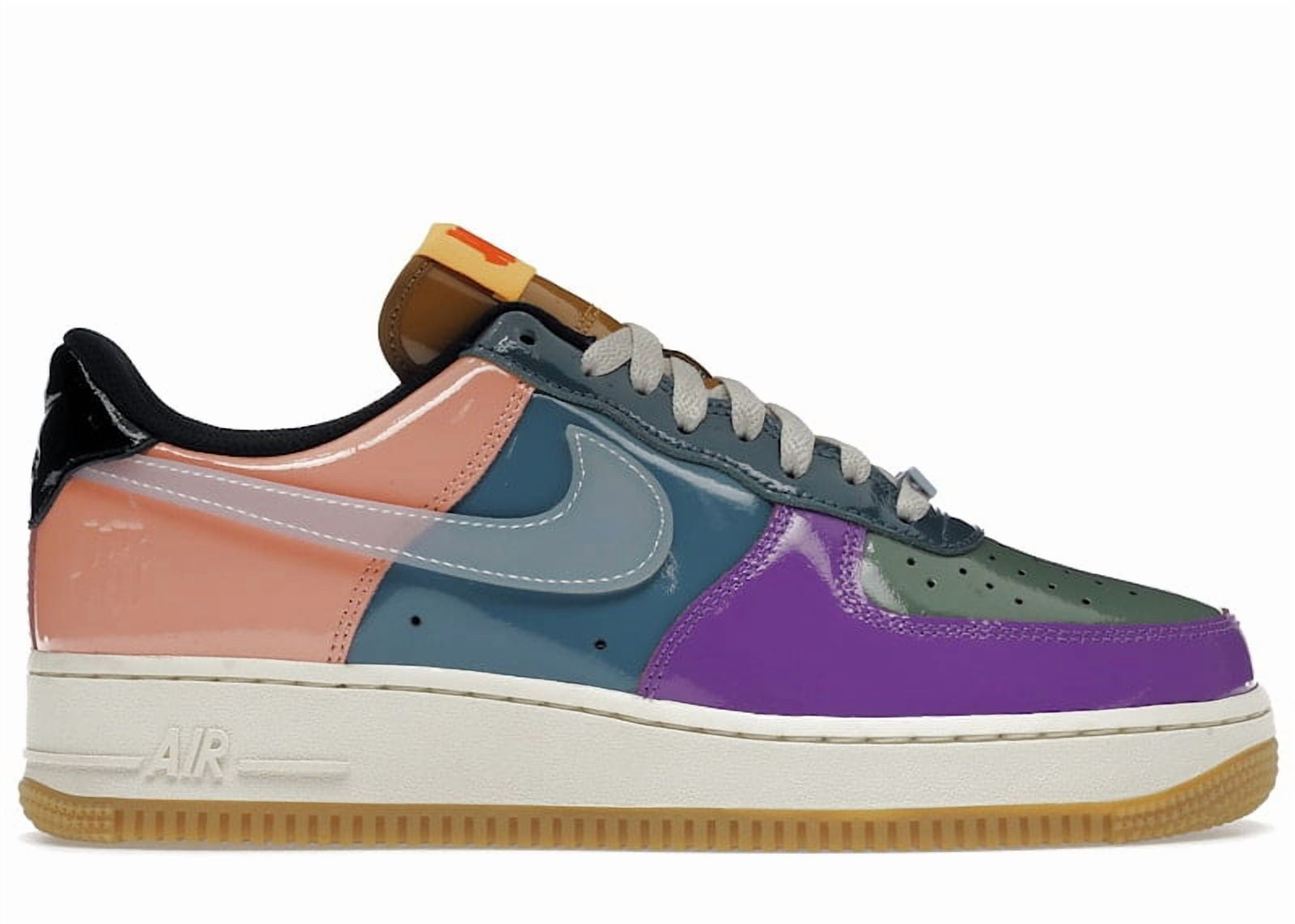 Nike Men's Air Force 1 Low SP Undefeated Multi-Patent Wild Berry, from ...