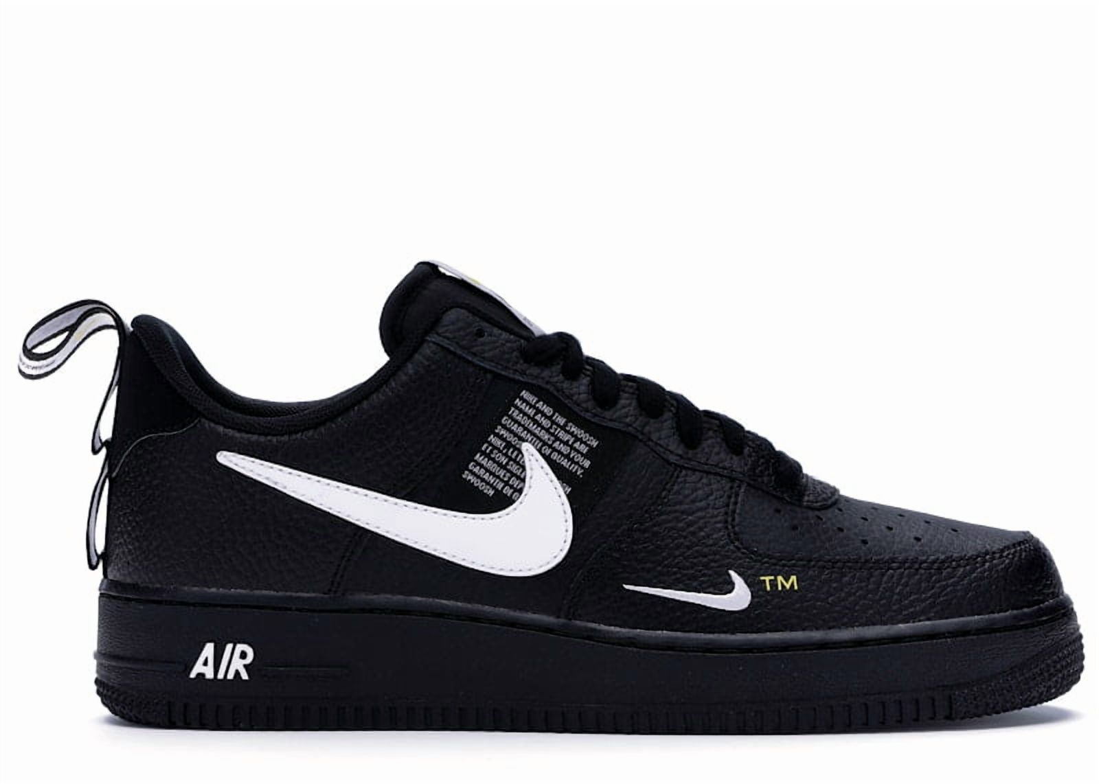 Nike Men's Air Force 1 Low Utility Black White, from StockX - Walmart.com