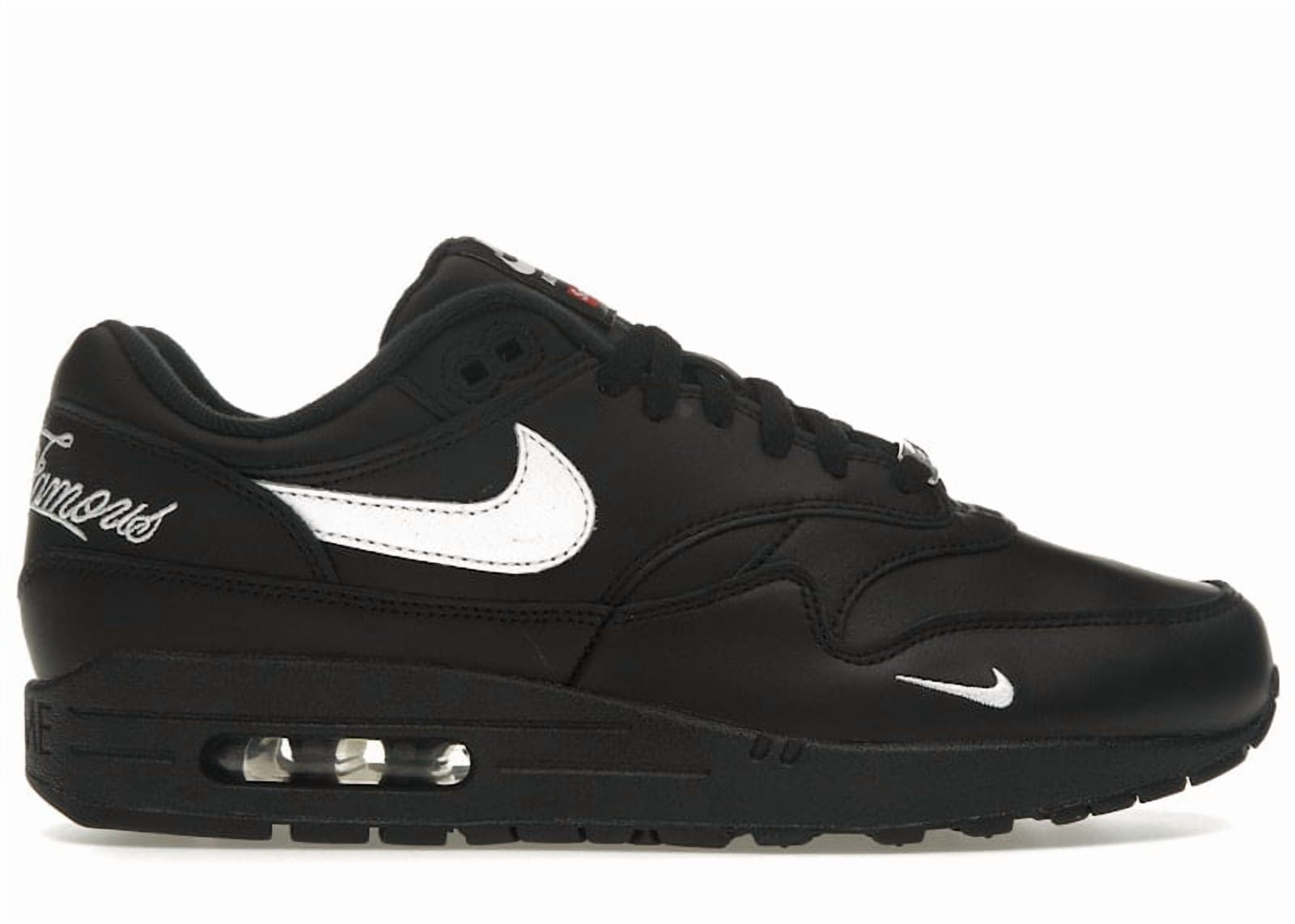 Nike Men's Air Max 1 '87 SP Supreme Black White, from StockX - Walmart.com